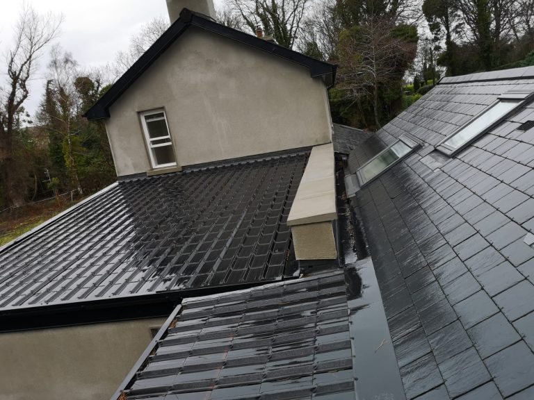Tile Effect Roof Sheets - Square Tile Profile - Suir Roofing